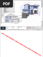 RDP House 60sqm - Final Floor Layout With Spec | PDF | Wall | Tap (Valve)