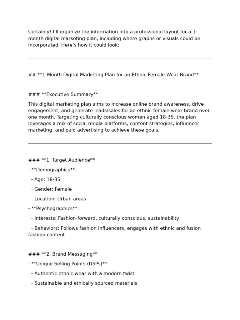 Document | PDF | Digital Marketing | Fashion