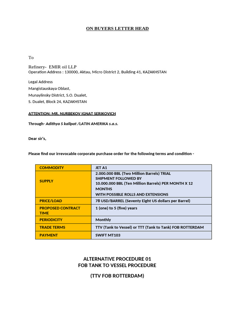 Fuel Scam Alert - Emir Oil Fob Procedure (2023) | PDF | Sales | Receipt
