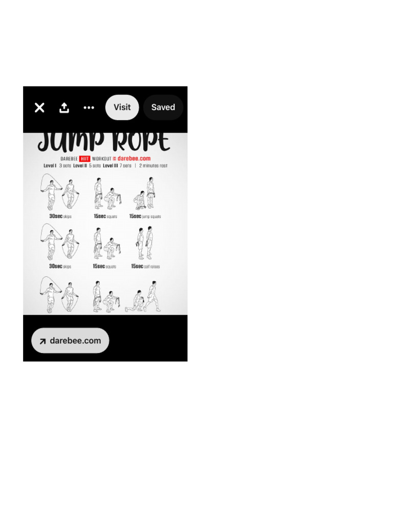 Jump Rope HIIT Workout | PDF