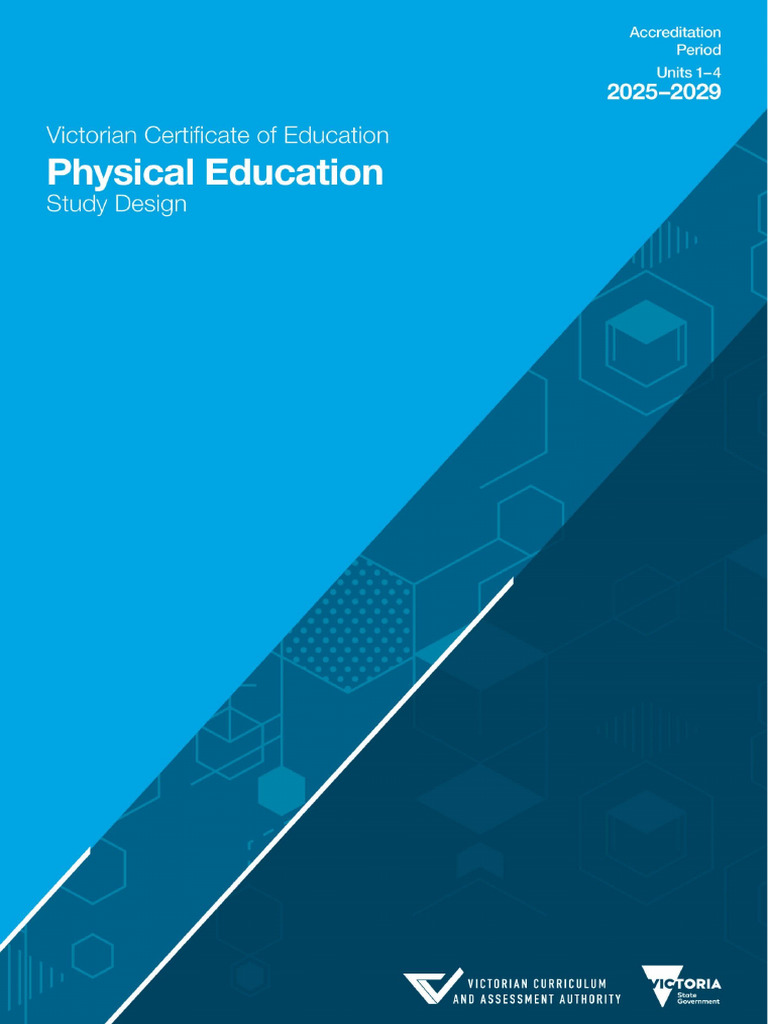 2025 Physical Education Study Design | PDF | Human Musculoskeletal ...
