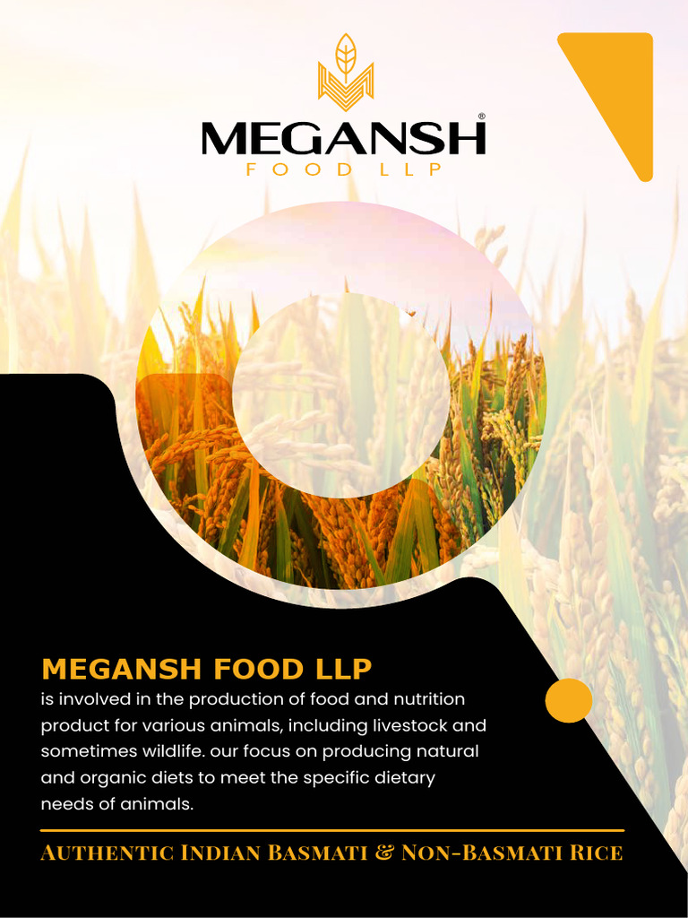 RICE TYPES BROCHURE | PDF | Rice