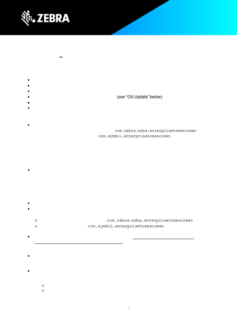 Enterprise Home Screen 5.0 Update | PDF | Android (Operating System ...