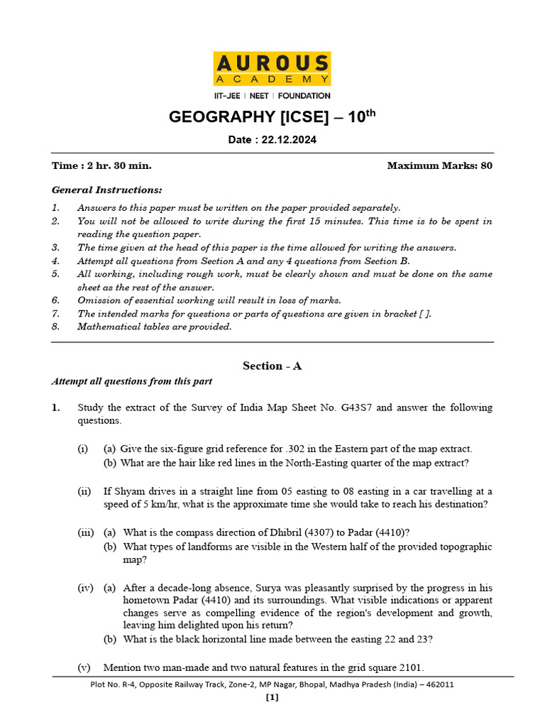 Class 10th_Geography | PDF | Agriculture | Rain
