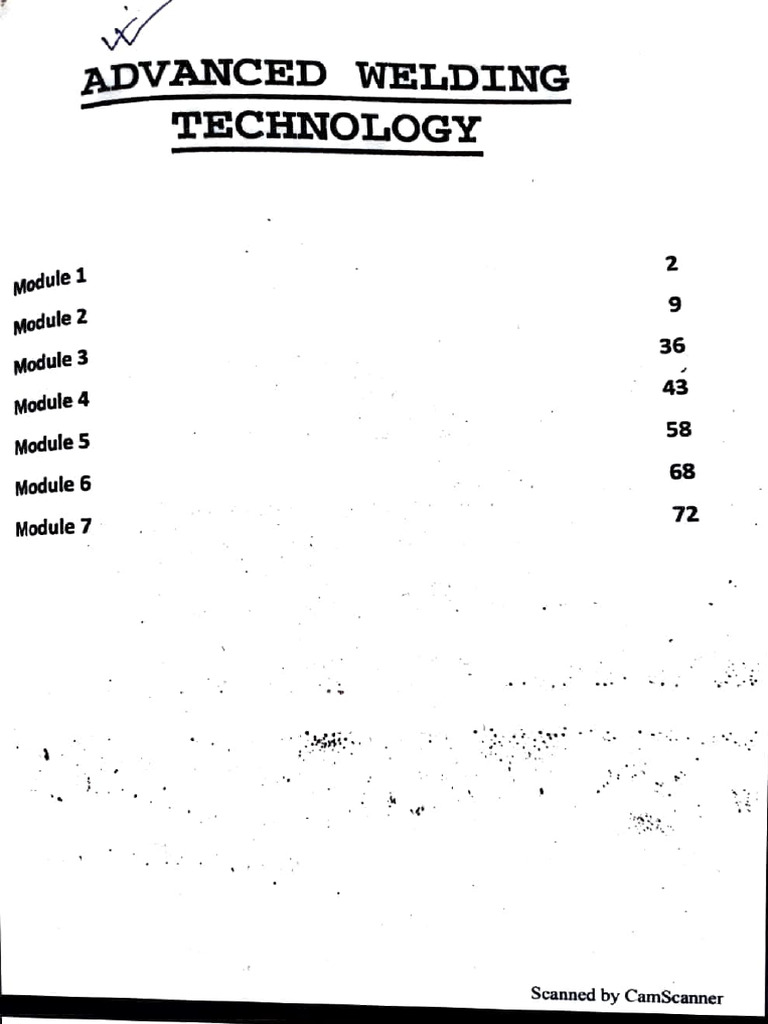 ORG S7 Adv Welding Technology | PDF