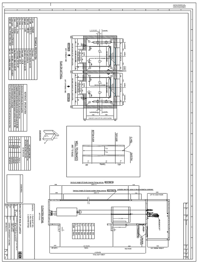 59615-16 - 00 - 1 - 5 Lift Well Detail 2 3-4-8 | PDF