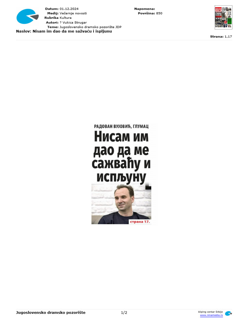 Radovan Vujović | PDF