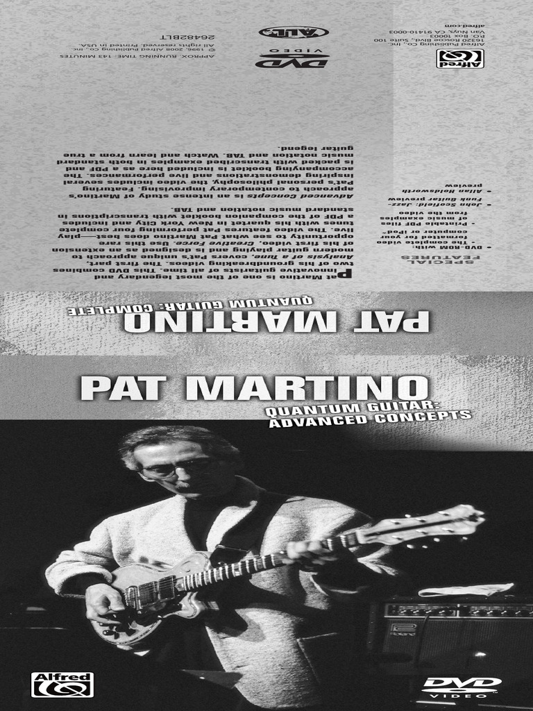 Pat Martino: Quantum Guitar Insights | PDF | Performing Arts