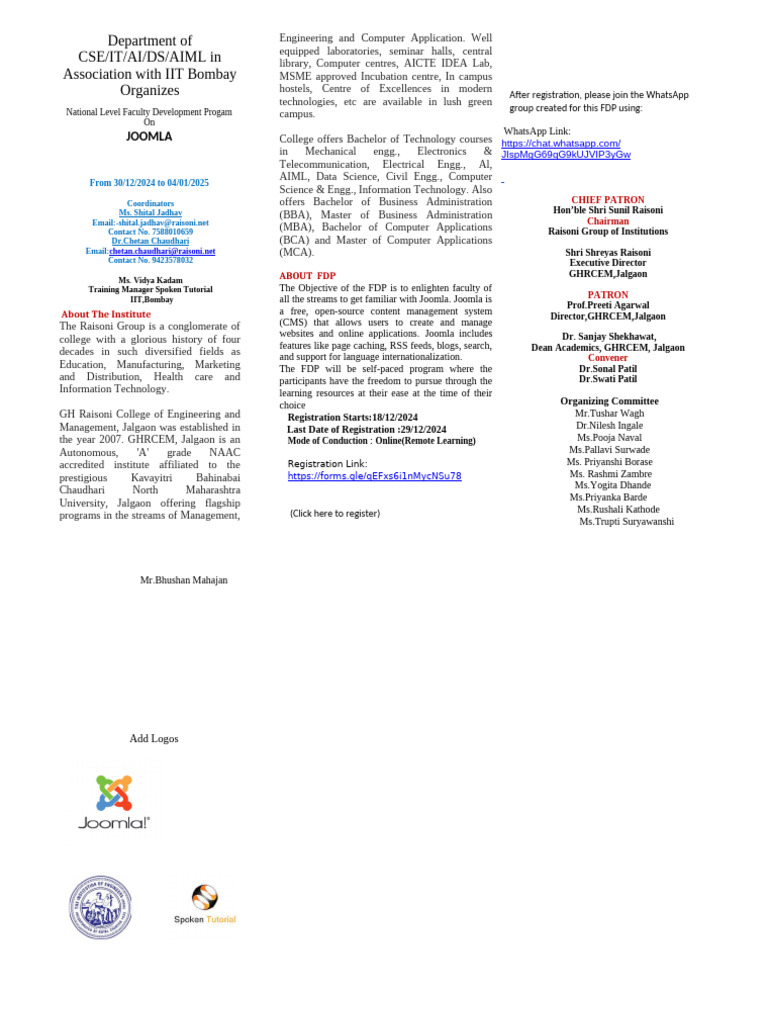 flyer (1) | PDF | Computing | Engineering