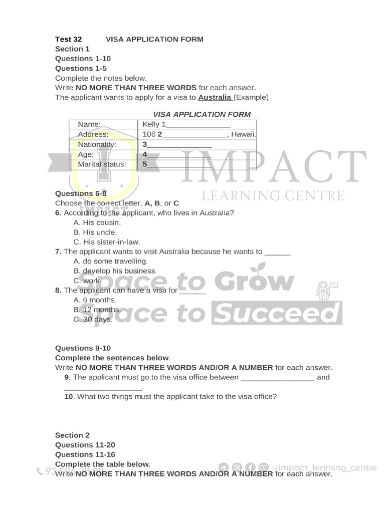 Impact Mock Test 2 | PDF