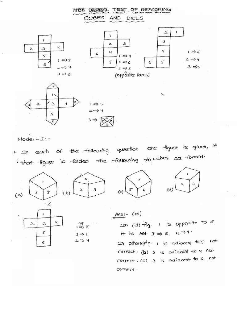 Cubes and Dices | PDF