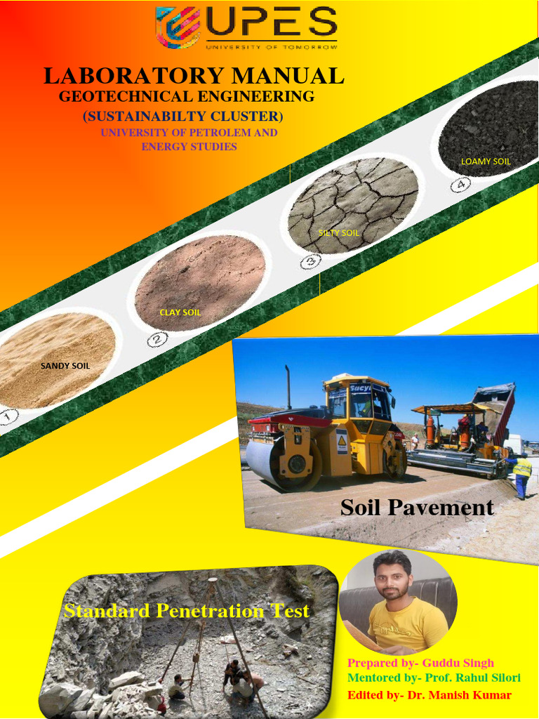 Laboratory Manual for Geotechnical Engin | PDF | Applied And Interdisciplinary Physics | Soil