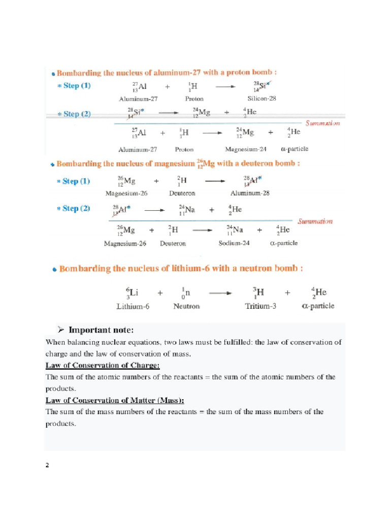 Nuclear transmutation | PDF