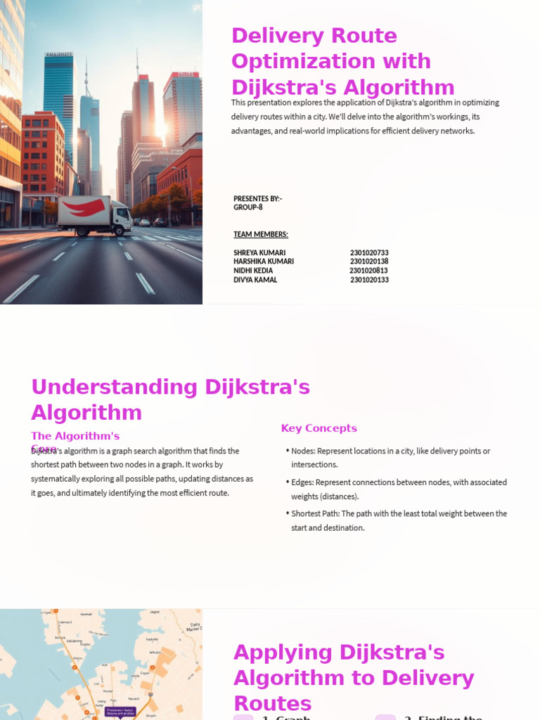 Dijkstra PPT Maths | PDF | Graph Theory | Theoretical Computer Science