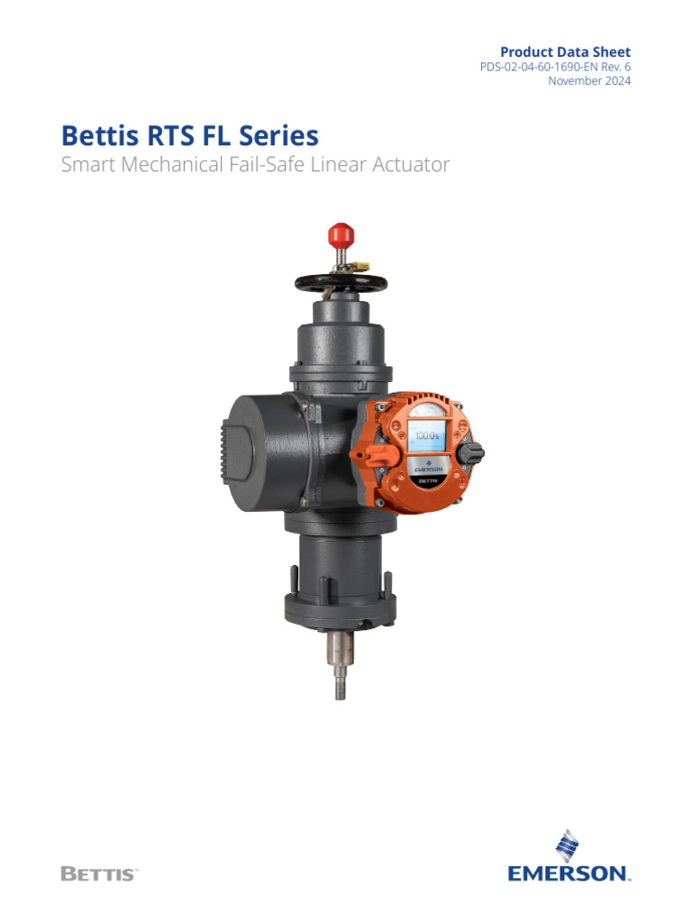 Emerson Data-Sheets-Rts-Fl-Series-Bettis-En-En-6006540 | PDF | Power ...