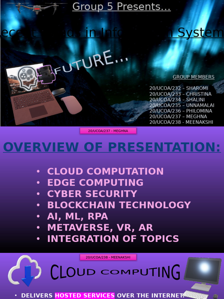 Is Group 5 Presentation Sma | PDF | Cloud Computing | Computing