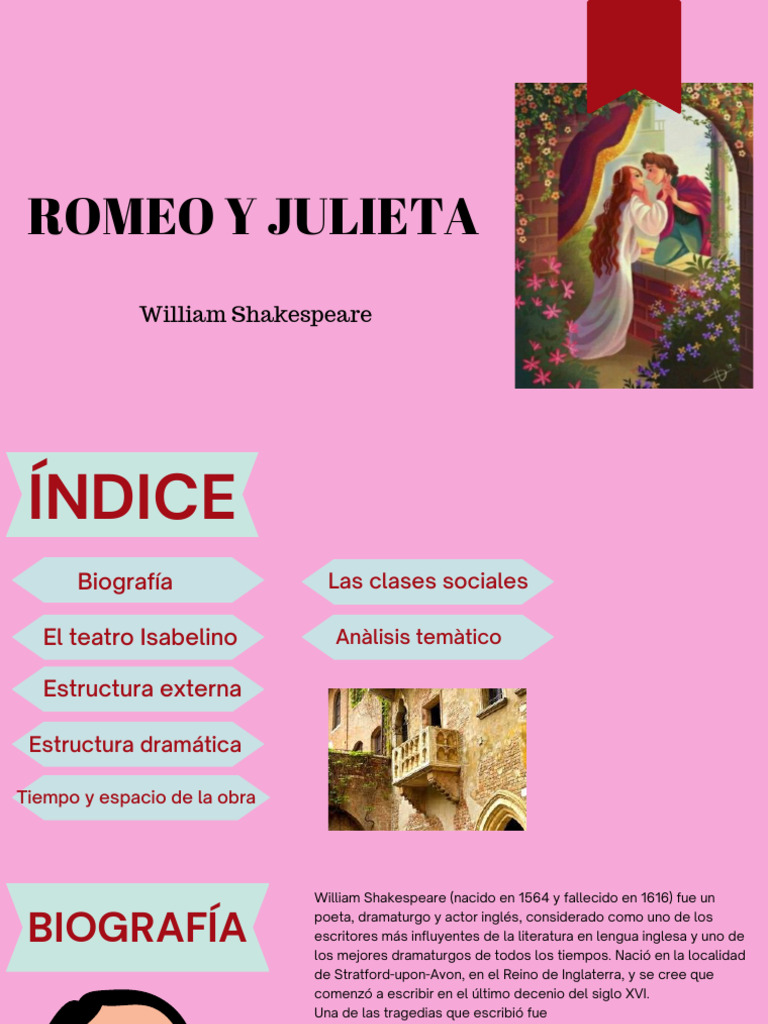 trabajo Romeo y Julieta | PDF | Romeo y Julieta | William Shakespeare