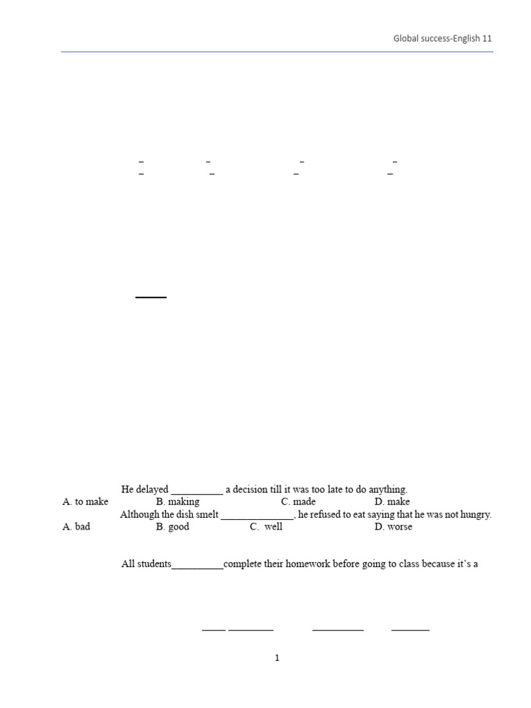 SAMPLE TEST 4-HKI | PDF | Southeast Asia