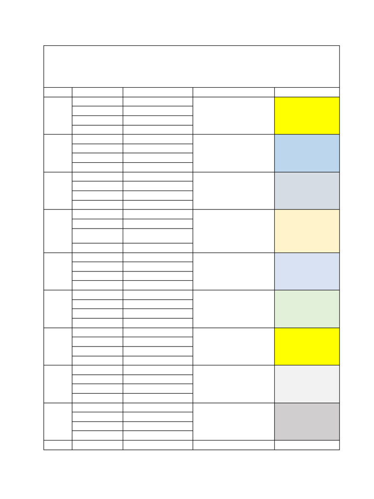 Final Year Project Group List | PDF