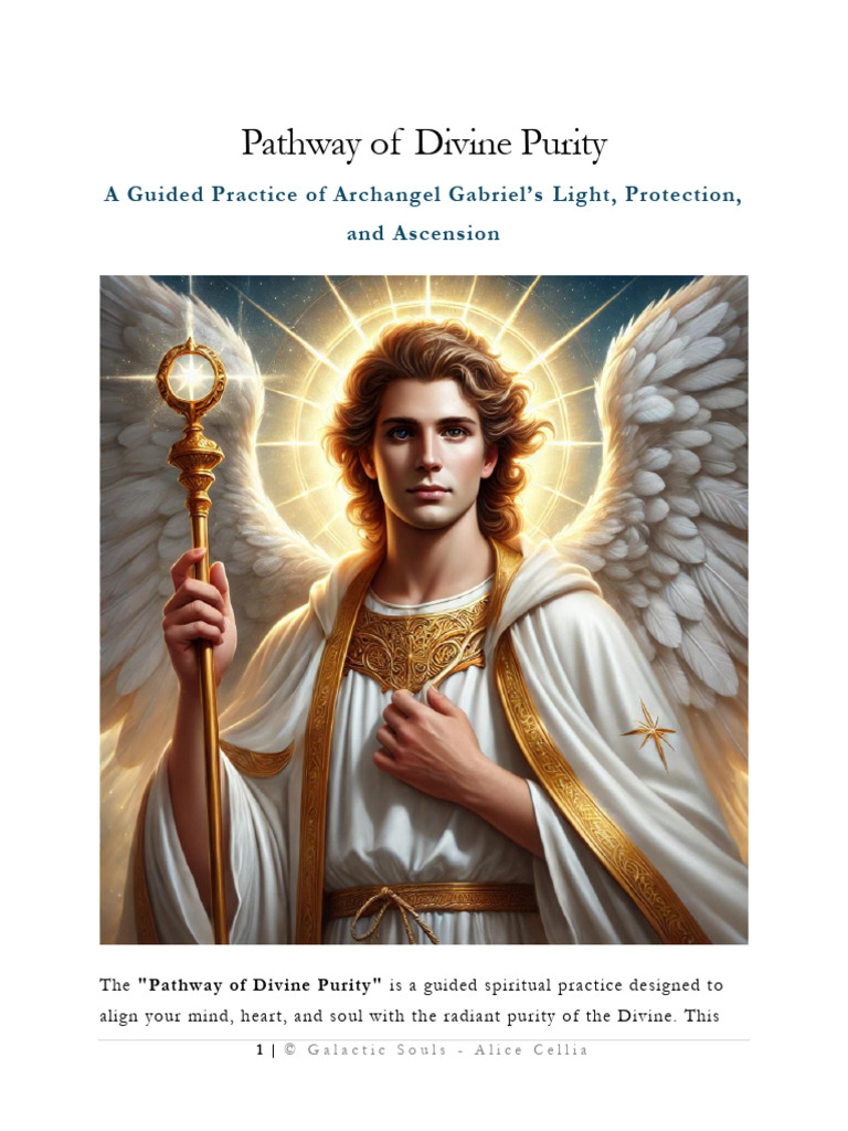 Pathway of Divine Purity - A Guided Practice WORKBOOK by Alice Cellia ...