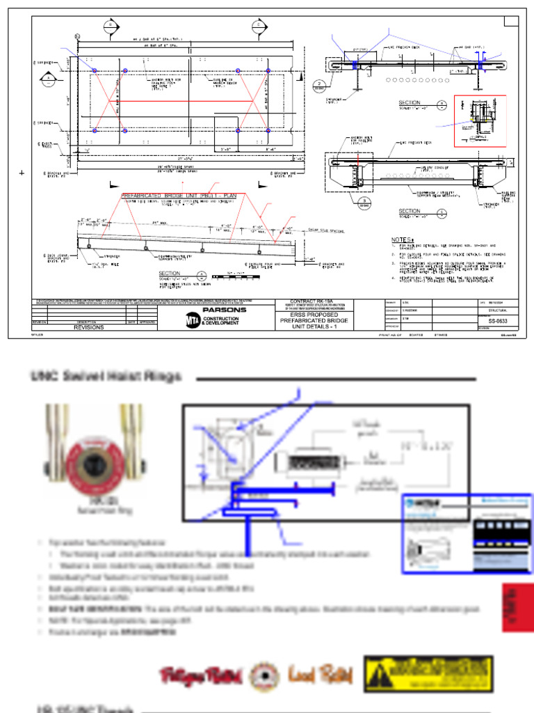 PBU Rigging Sketch - 8-Point Pick Using Threaded Studs | PDF | Screw ...