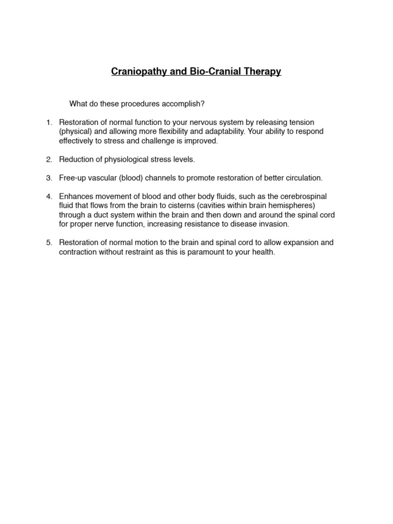 Craniopathy 4 PDF | PDF