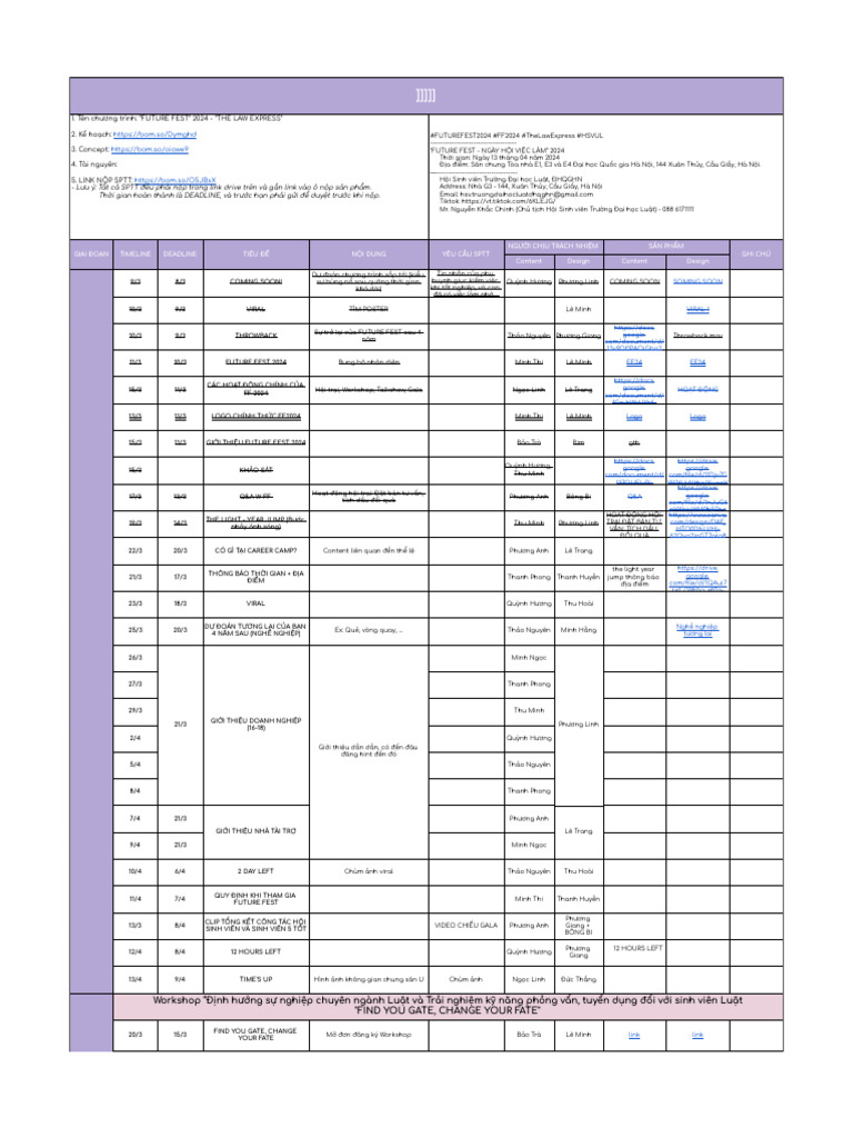 KHTT FUTURE FEST 2024 | PDF