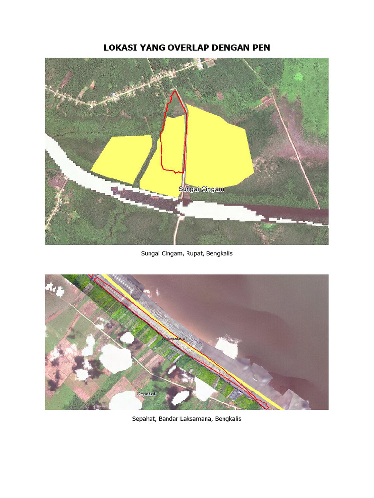 LOKASI YANG OVERLAP DENGAN PEN | PDF