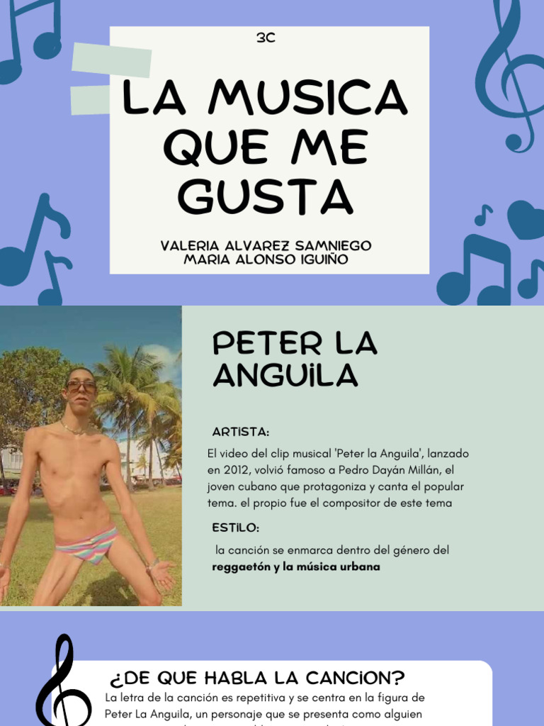 Presentacion Mi Canción Favorita | PDF