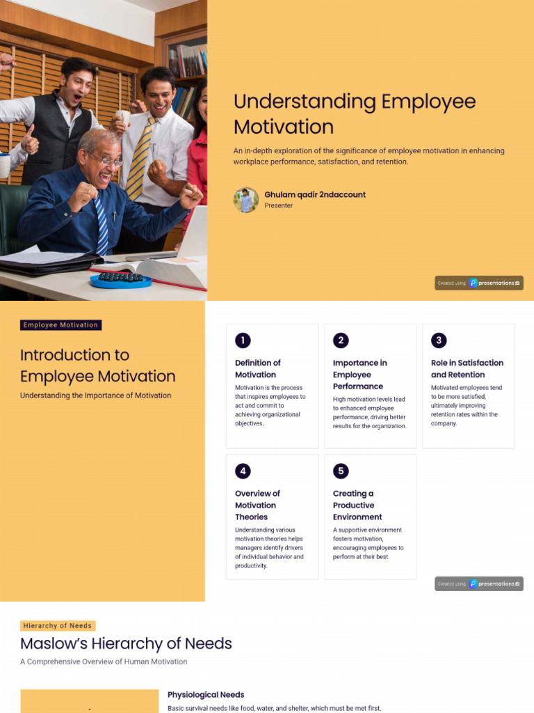 8 Motivating Employees - Full Explanation | PDF