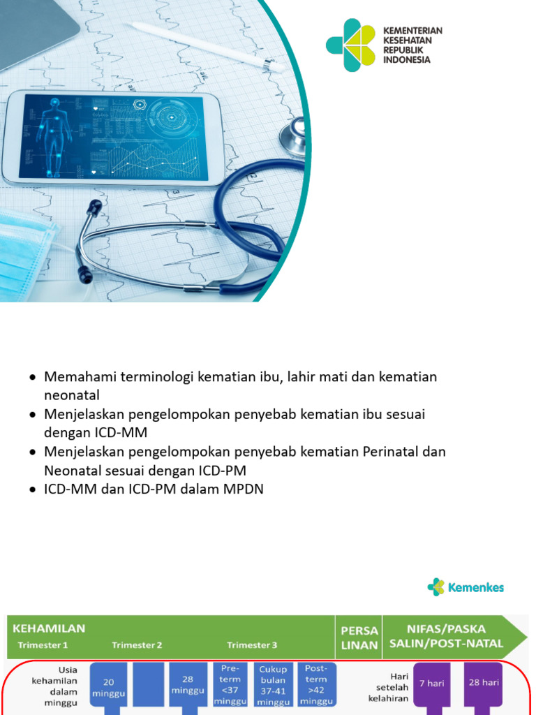 Refreshing ICD-MM & ICD-PM Dalam Pengelompokan Penyebab Kematian | PDF
