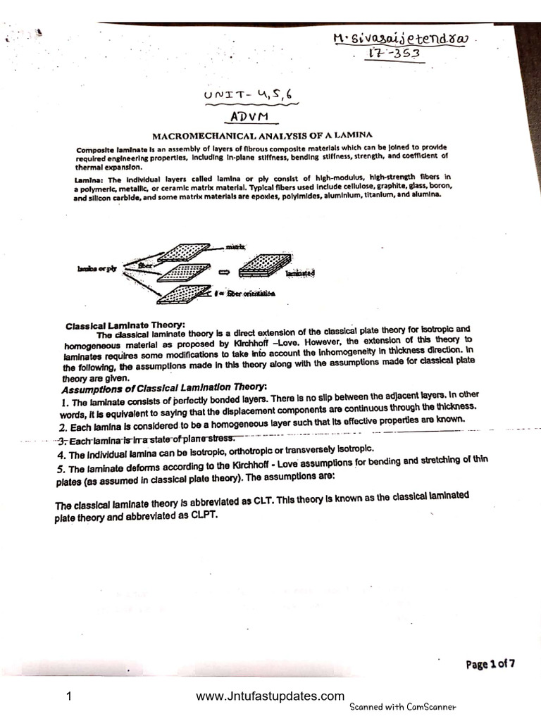 Advanced Materials R16 - Unit 4, 5, 6 | PDF