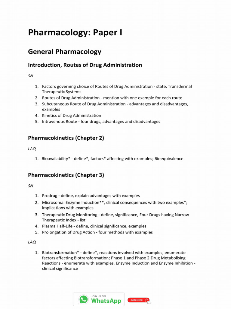 Bhalani 2nd Year IMP | PDF