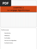 Cours Algorithme Et ProgrammationChapitre1 PDF | PDF | Programme informatique | Programmation