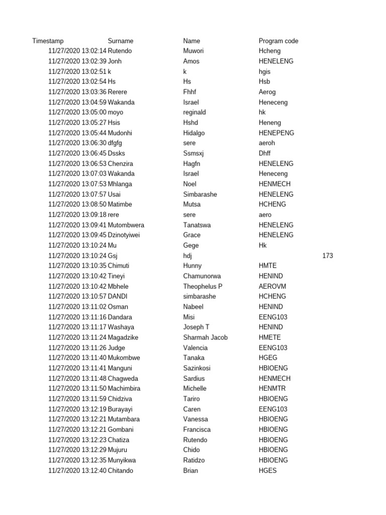 Test 2 - Exception Handling (Responses) | PDF