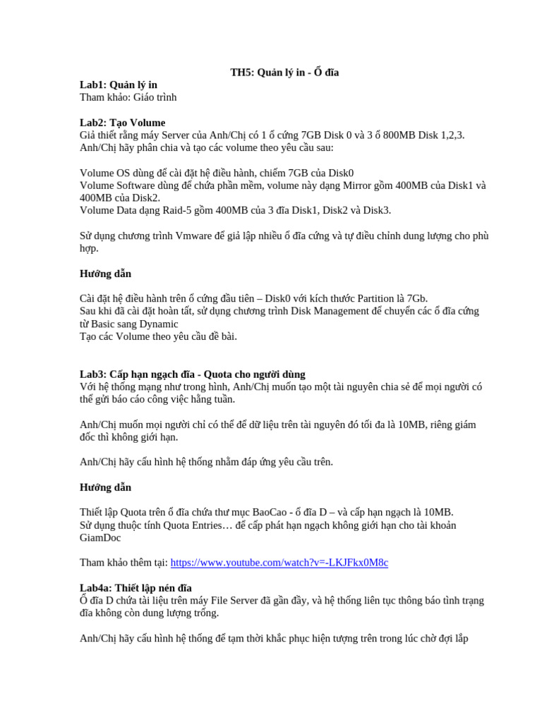 TH5 - HD Quản trị MMT | PDF