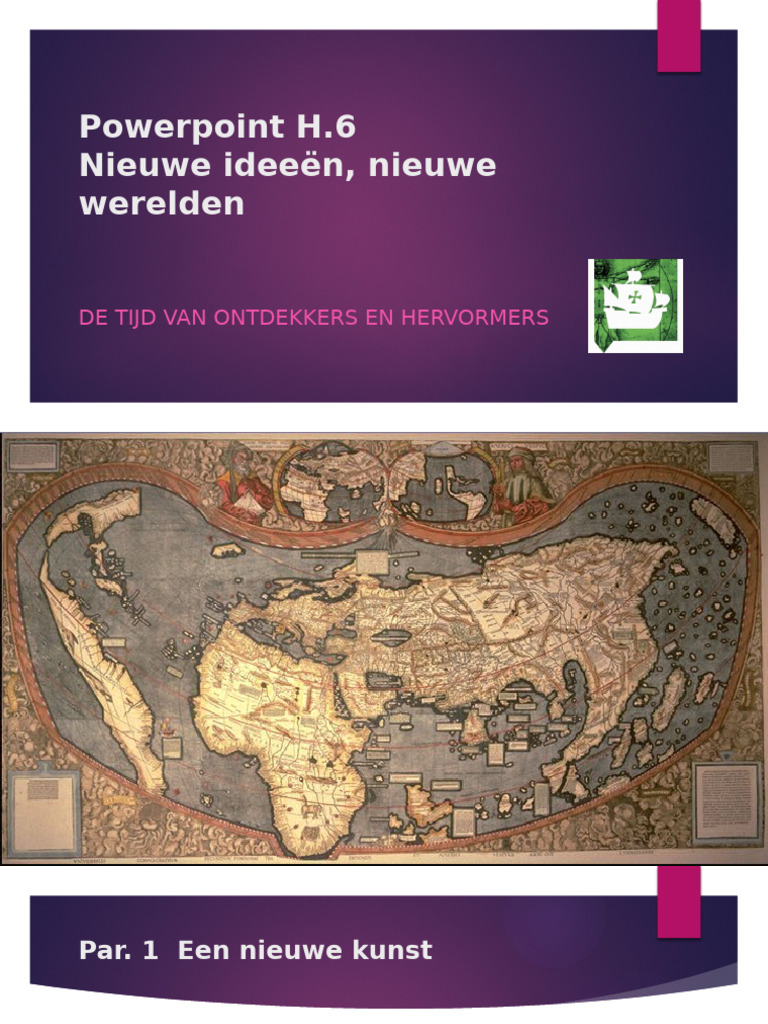Powerpoint H.6 Nieuwe Ideeen Nieuwe Werelden | PDF