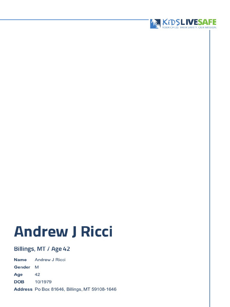 Background Report - Andrew J Ricci | PDF
