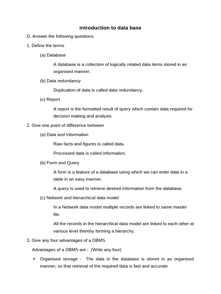 Introduction and Starting Libreoffice Base Q&A | PDF | Databases ...