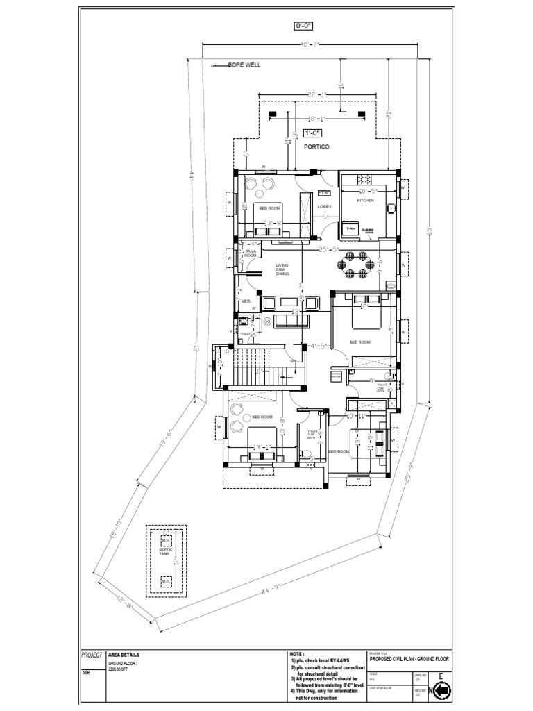 KKS - 00 Ground Floor Plan. - REV 3 | PDF | Hygiene | Sanitation