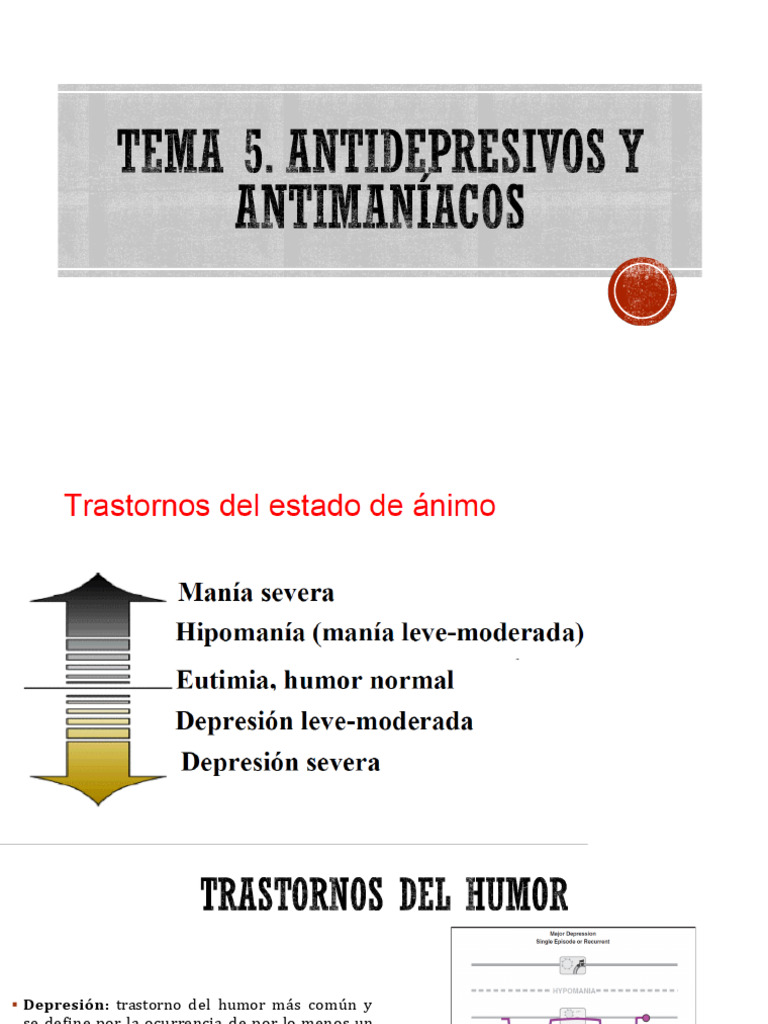 Tema 4. Estado de Ánimo (2) | PDF | Depresión (estado de ánimo ...