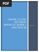 Prelim Exam Time Table Grade 12 | PDF