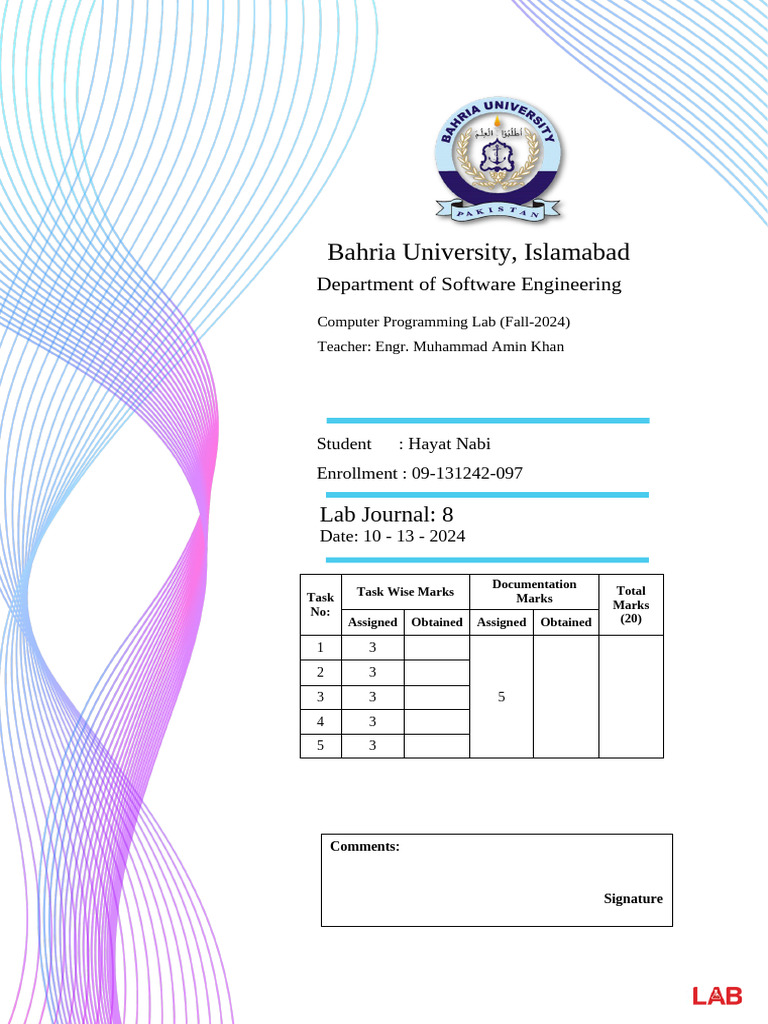 Cp Lab 8 Function Pdf Computer Programming Computer Science