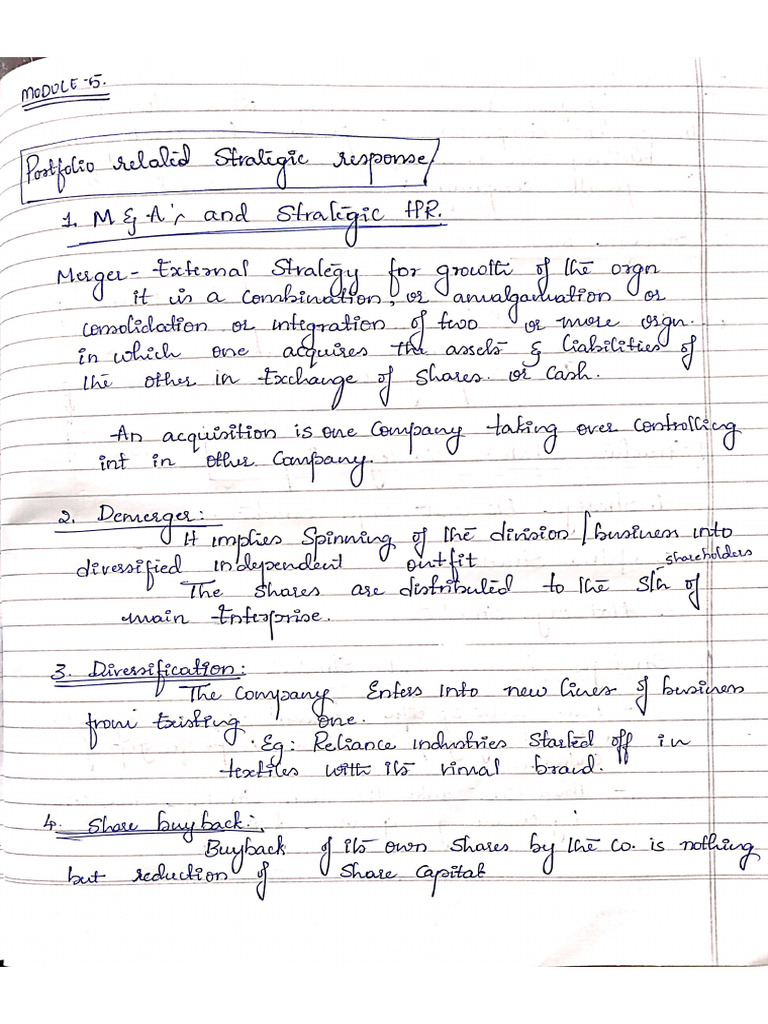 SHRM 5th Module | PDF