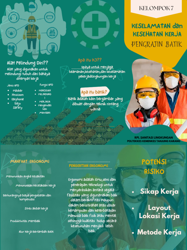 Leaflet k3 Batik | PDF