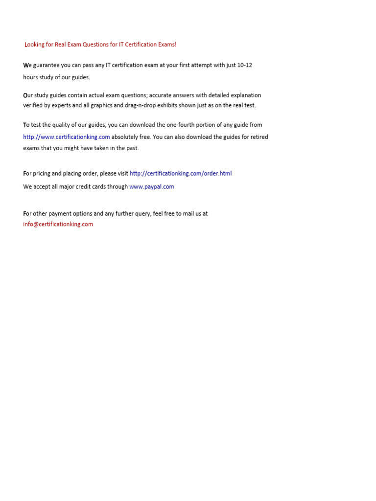 Microsoft 365 Exam 70-346 Study Guide | PDF | Active Directory | Share ...