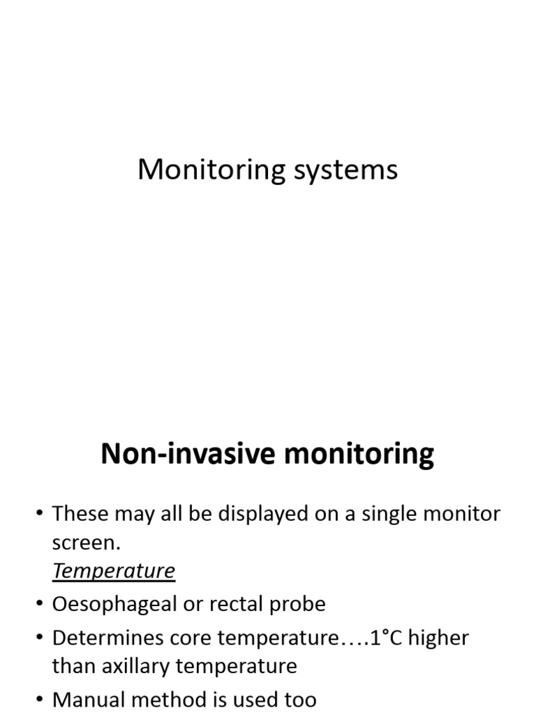 MONITORING SYSTEM | PDF | Vein | Heart