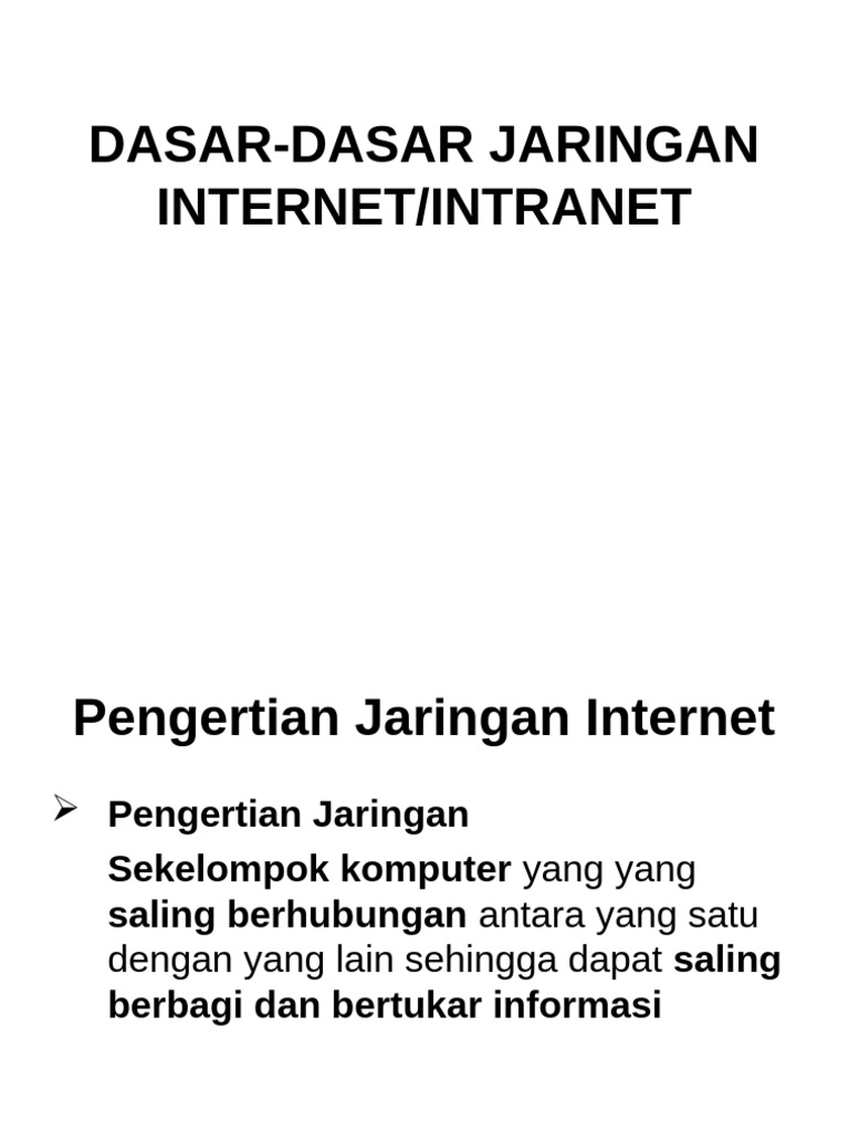 TIK 9.1 - 2 Jaringan Komputer | PDF