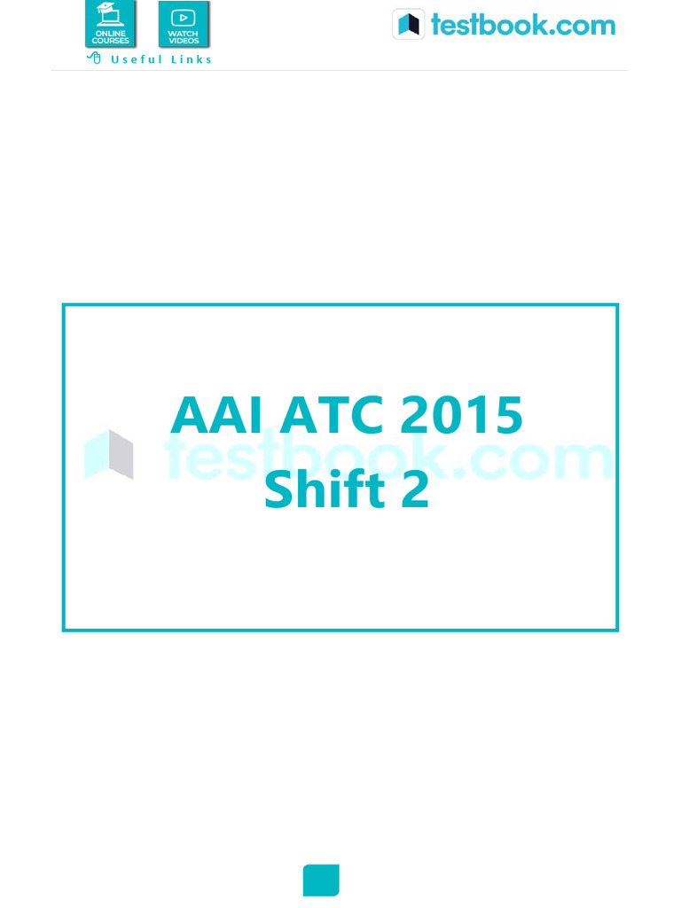10 aai-atc-2015-shift-2-min-cd0aa56f | PDF | Multiple Choice ...