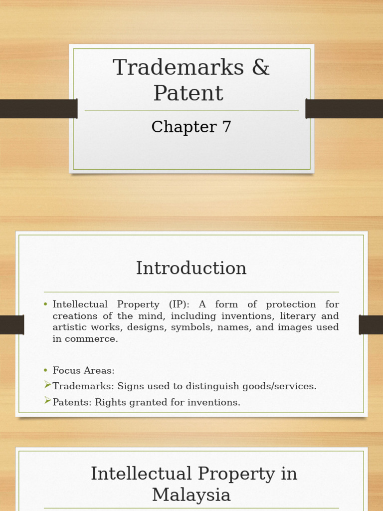 Malaysia Trademarks Patent | PDF | Trademark | Patent